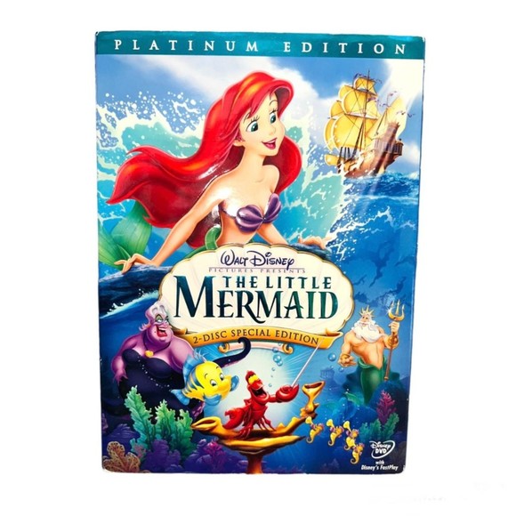 Disney | Media | The Little Mermaid Dvd 2disc Set Platinum Edition ...